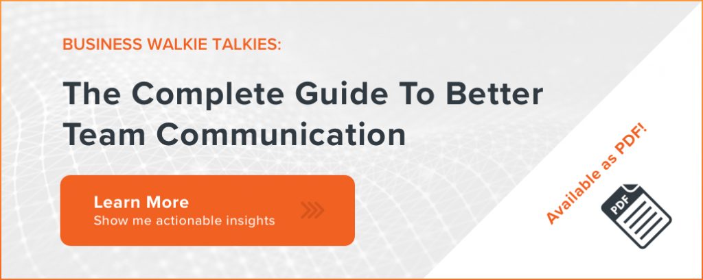 Efficient Team Communication is Already in Your Hands